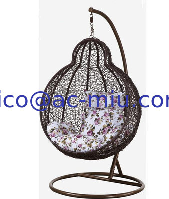 China wholesale children Egg Chair Swing chair hanging chair rattan furniture supplier