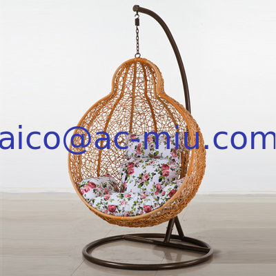 China wholesale children Egg Chair Swing chair hanging chair rattan furniture supplier