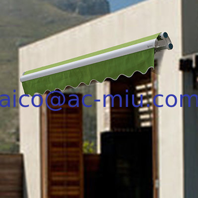 Window awnings outdoor balcony porch awning carport Sun Shade Aluminium Frame Canopy Retractable Awning A01 supplier