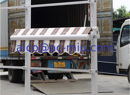 Popular Window awnings outdoor balcony porch awning Sun Shade Aluminium Frame Canopy carport Retractable Awning A02 supplier