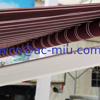 Popular Window awnings outdoor balcony porch awning Sun Shade Aluminium Frame Canopy carport Retractable Awning A04 supplier
