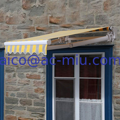Popular Window awnings outdoor balcony porch awning Sun Shade Aluminium Frame Canopy carport Retractable Awning B02 supplier