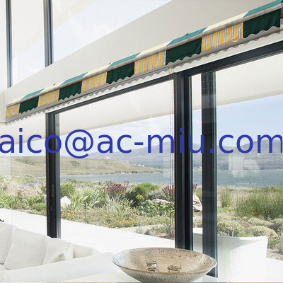 Popular Window awnings outdoor balcony porch awning Sun Shade Aluminium Frame Canopy carport Retractable Awning B02 supplier