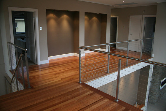 House interior deck railings stainless steel cable railing