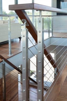 Galvanized Steel Deck Railing/ Stainless Steel Cable Railing Systems