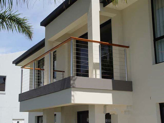Galvanized Steel Deck Railing/ Stainless Steel Cable Railing Systems