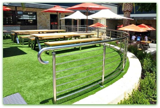 Stainless steel rod railing baluster inox for stair rod tube railing design