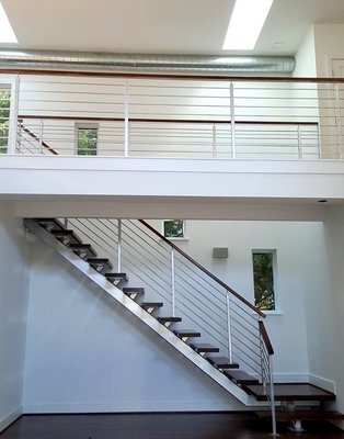 10 Years Warranty Stainless Steel Rod Railing/ Metal Wires Railing for sale