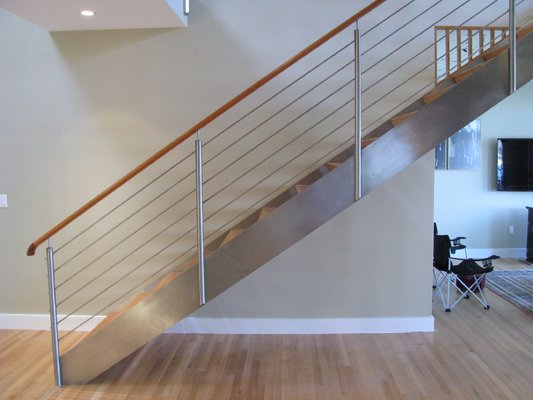 10 Years Warranty Stainless Steel Rod Railing/ Metal Wires Railing for sale