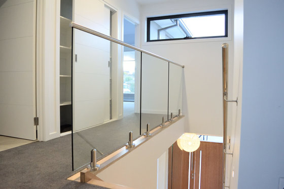 Stainless Steel Spigot Glass Railing / glass balustrade design