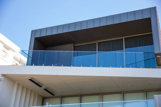Stainless Steel Spigot Glass Railing / glass balustrade design