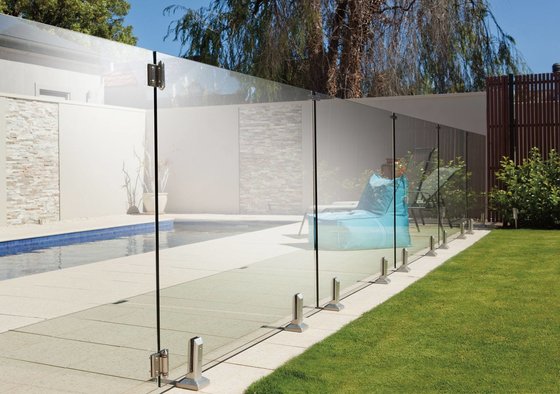 Stainless steel swimming pool spigot glass railing with SGCC & CE certificate