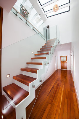 Stairway Design Modern Solid Wood Staircase
