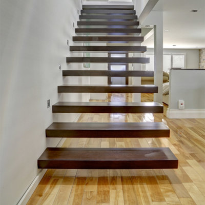 floating stair / Glass Staircase / Build Floating Staircase