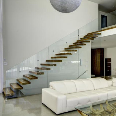 floating stair / Glass Staircase / Build Floating Staircase