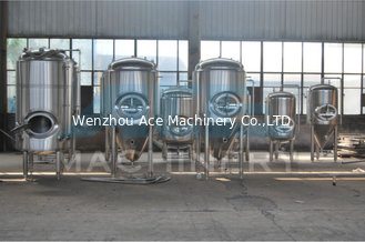 China Sanitary Stainless Steel Dimple Jacketed Beer Fermentation Tank (ACE-FJG-2C) supplier