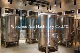China Sanitary Bright Conical Beer Fermenter Fermentation Tank (ACE-FJG-1B) supplier