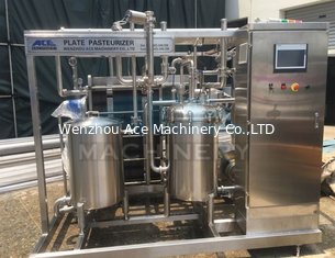 China High Quality Stainless Steel Small Retort Machine Plate Type Steam Sterilizer For Fruit Pulp supplier