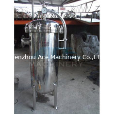 China Matt Or Mirror Polishing Surface Bag Filter For Fruit Juice Manufacturer Carbon Steel Painted Bag Water Filter Housing supplier