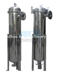 China High Flow Rate Bag Filter System Industrial Grade Series Single Bag Cartridge Filters In Water System supplier