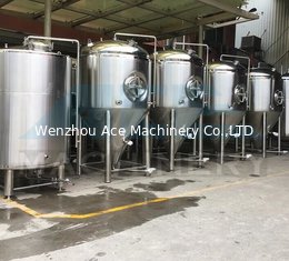 China 100L-5000L Stainless Steel Beer Conical Fermenter Fermentation Tanks 1000L Stainless Steel Beer Fermentation Tank supplier