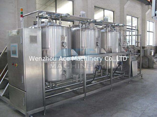 China automatic CIP washing system, CIP system, beverage machinery Automatic Milk,Juice Cip Cleaning Unit supplier