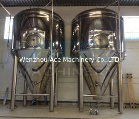 China 500 gallon stainless steel Wine/Beer fermentation tank fermenter Stainless Steel wine fermentation tank supplier