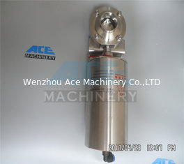 China Sanitary Medium Pressure 1/2-10 Motorized Pneumatic Butterfly Valve supplier