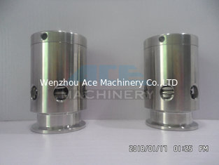 China Stainless Steel Sanitary Hygienic Triclamp Tank Pressure Relief Vacuum Valves supplier