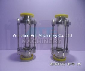 China ACE Flow Sanitary Stainless Steel Ferrule End Sight Glass Sanitary Stainless Steel Straight Pipeline Sight Glass supplier