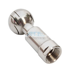 China Sanitary Stainless Steel Fixed Lamp Spray Nozzle CIP Cleaning Ball supplier