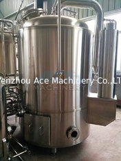 China 1000L Red Copper Shell Inner Stainless Steel Three Vessels Brewhouse supplier