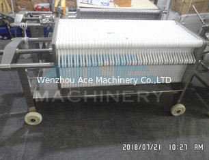 China Hygienic Inox Beverage Plate Frame Filter Filter Press for Wine supplier