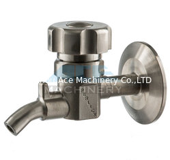 China Manual Aseptic Sample Valve Food Grade Stainless Steel Sanitary Wine Sample Valve/Beer Sample Valve supplier