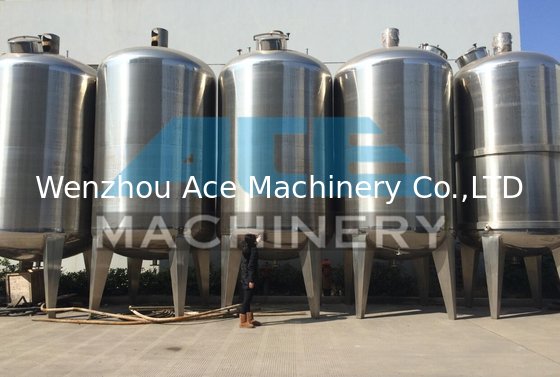 5000L Sanitary Gallons Jacketed Agitated Mixing Tank  (ACE-JBG-5H) supplier