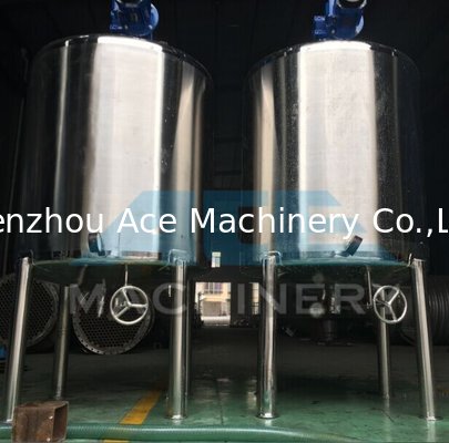 1200litres Sanitary Vacuum Liquid Mixing Tank (ACE-JBG-Ba) supplier