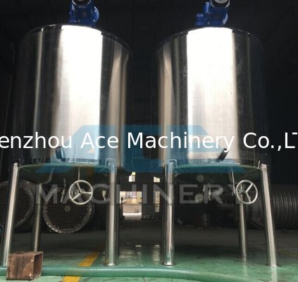 1200litres Sanitary Vacuum Liquid Mixing Tank (ACE-JBG-Ba) supplier