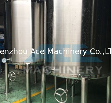 1200litres Sanitary Vacuum Liquid Mixing Tank (ACE-JBG-Ba) supplier