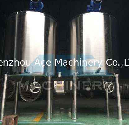 1200litres Sanitary Vacuum Liquid Mixing Tank (ACE-JBG-Ba) supplier