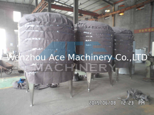 500L Sanitary Stainless Steel Juice Mixing Tank with 200rpm Mixing Speed (ACE-JBG-F8) supplier