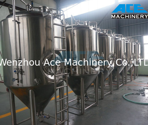 Sanitary Bright Conical Beer Fermenter Fermentation Tank (ACE-FJG-1B) supplier