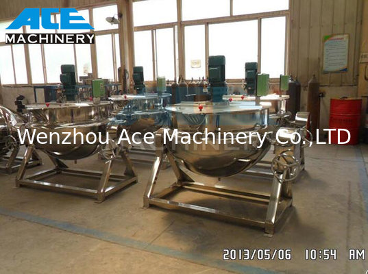 Steam Heating Stainless Steel Jacketed Kettle 50-1000L (ACE-JCG-F8) supplier
