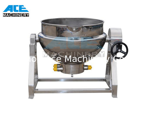 Jacket Kettle with Agitator Steam Jacket Kettle Boiler Stainless Steel Steam Jacket Kettle with Agitator supplier