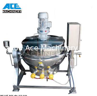 Jacket Kettle with Agitator Steam Jacket Kettle Boiler Stainless Steel Steam Jacket Kettle with Agitator supplier