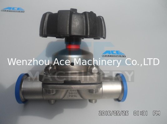 Stainless Steel Manual Type Clamped Diaphragm Valve (ACE-GMF-A7) supplier