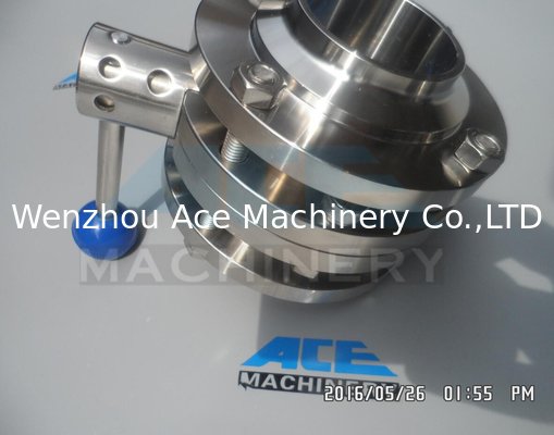 Stainless Steel Manual Threaded Butterfly Valve (ACE-DF-2C) supplier