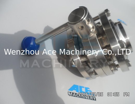 Stainless Steel Manual Threaded Butterfly Valve (ACE-DF-2C) supplier