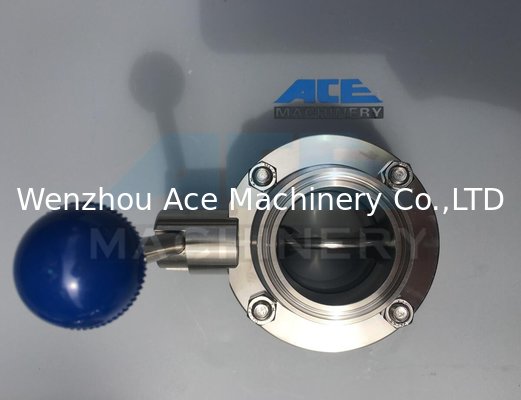 Stainless Steel Manual Threaded Butterfly Valve (ACE-DF-2C) supplier