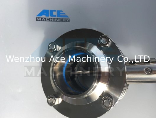 Stainless Steel Manual Welded/Threaded Butterfly Valve (ACE-DF-4D) supplier