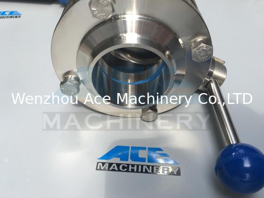 Stainless Steel Manual Welded/Threaded Butterfly Valve (ACE-DF-4D) supplier